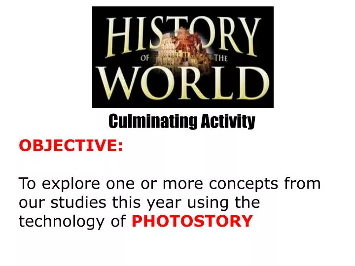 PPT - Culminating Activity PowerPoint Presentation, free download - ID ...