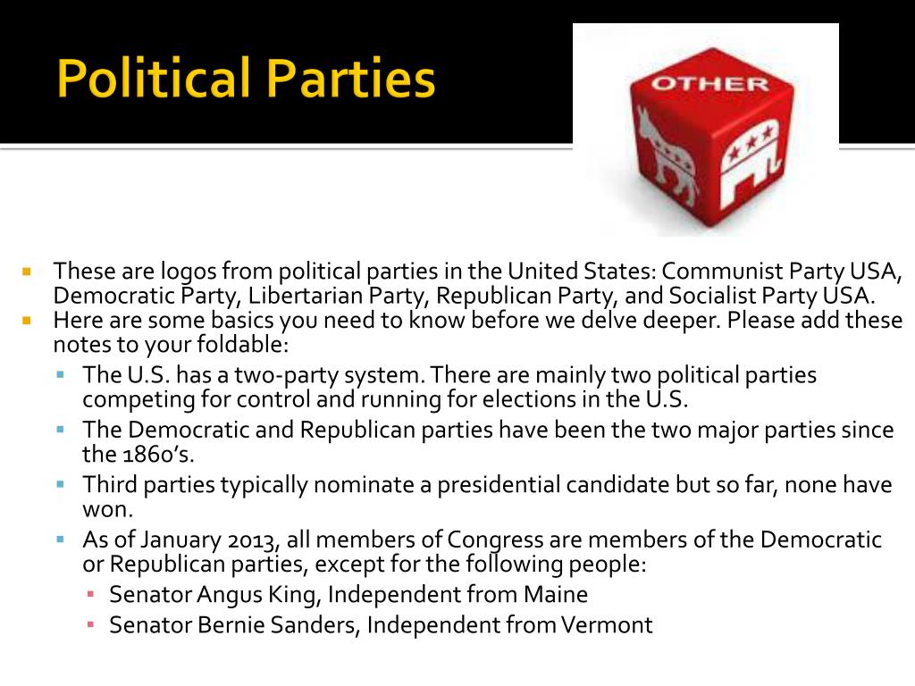 PPT - Rock the Vote: Political Parties and Elections PowerPoint ...