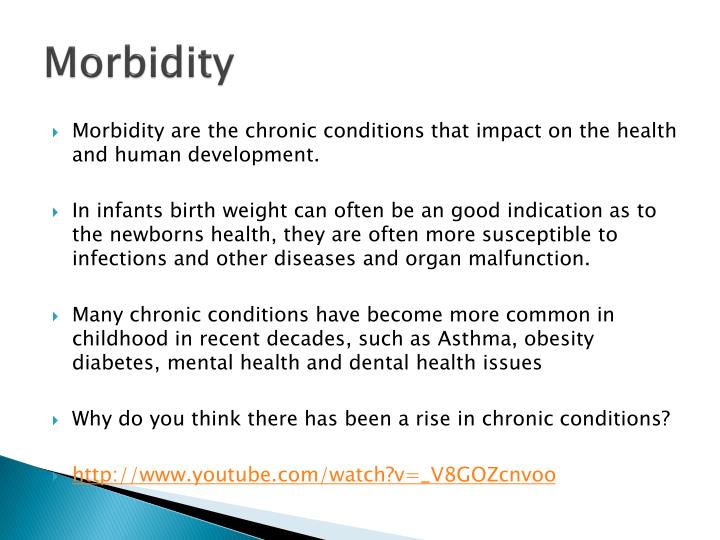 PPT - Childhood morbidity PowerPoint Presentation - ID:2671025