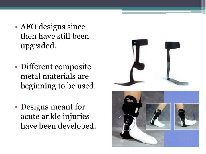 PPT - AFO: Ankle Foot Orthotic PowerPoint Presentation - ID:2671031