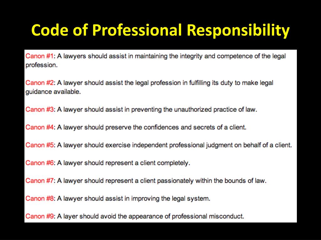 PPT - Lawyer Ethics PowerPoint Presentation, free download - ID:2671058