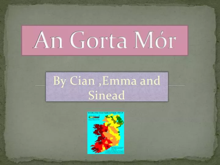 PPT - An Gorta Mór PowerPoint Presentation, free download - ID:2671339
