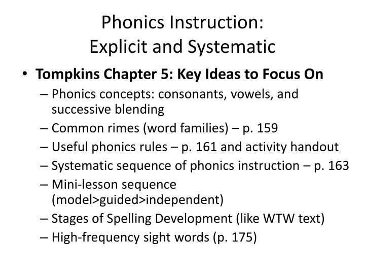 PPT - Phonics and Spelling Instruction: Moving on to Long Vowels, Vowel ...