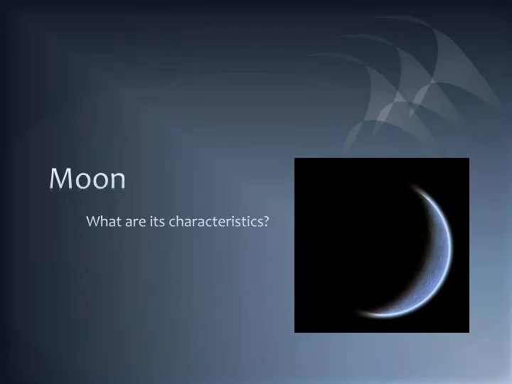 PPT - Moon PowerPoint Presentation, free download - ID:2671769