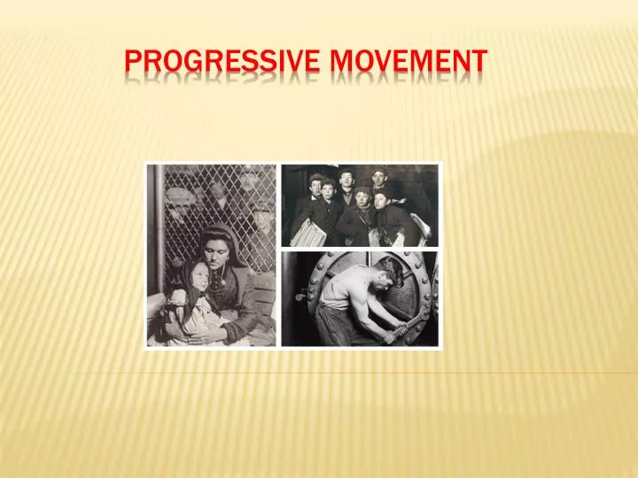 PPT - Progressive Movement PowerPoint Presentation, free download - ID ...