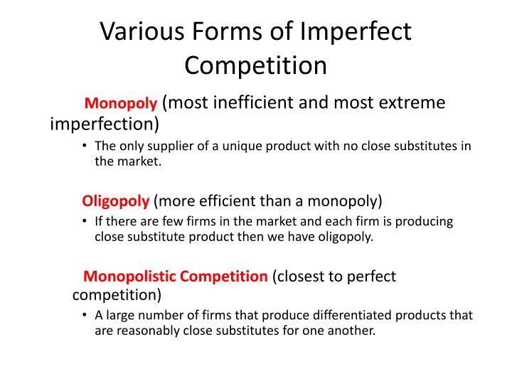 PPT - Lecture 12 Imperfect Competition PowerPoint Presentation - ID:2672585