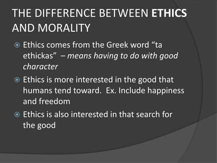 Ppt Ethics And Morality Chapter 1 Why Be Ethical Powerpoint