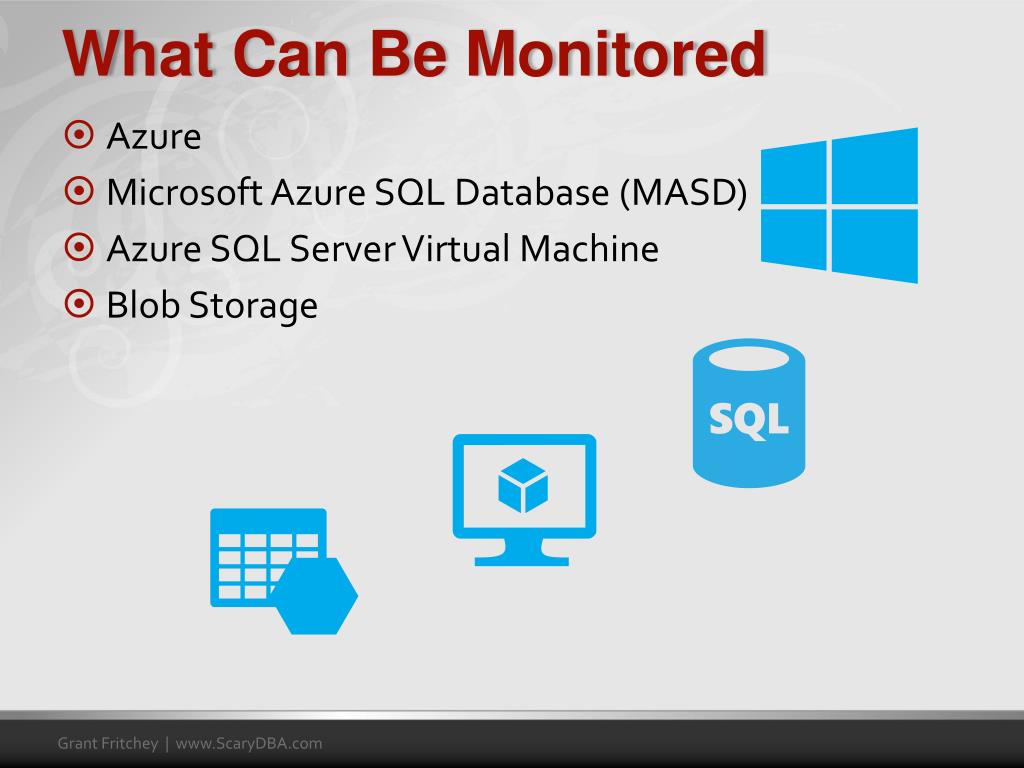 Ppt Monitoring Microsoft Azure Sql Server Vms And Sql Database Powerpoint Presentation Id