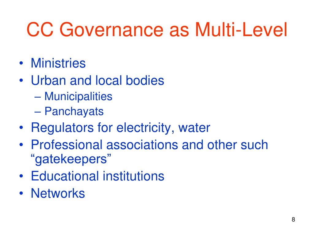 PPT - Toward De- Centred Climate Change Governance in South Asia ...