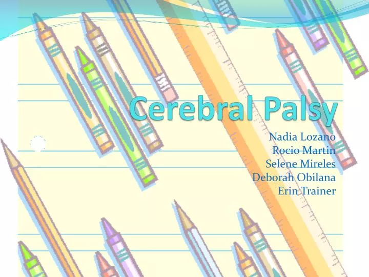 PPT - Cerebral Palsy PowerPoint Presentation, free download - ID:2673559