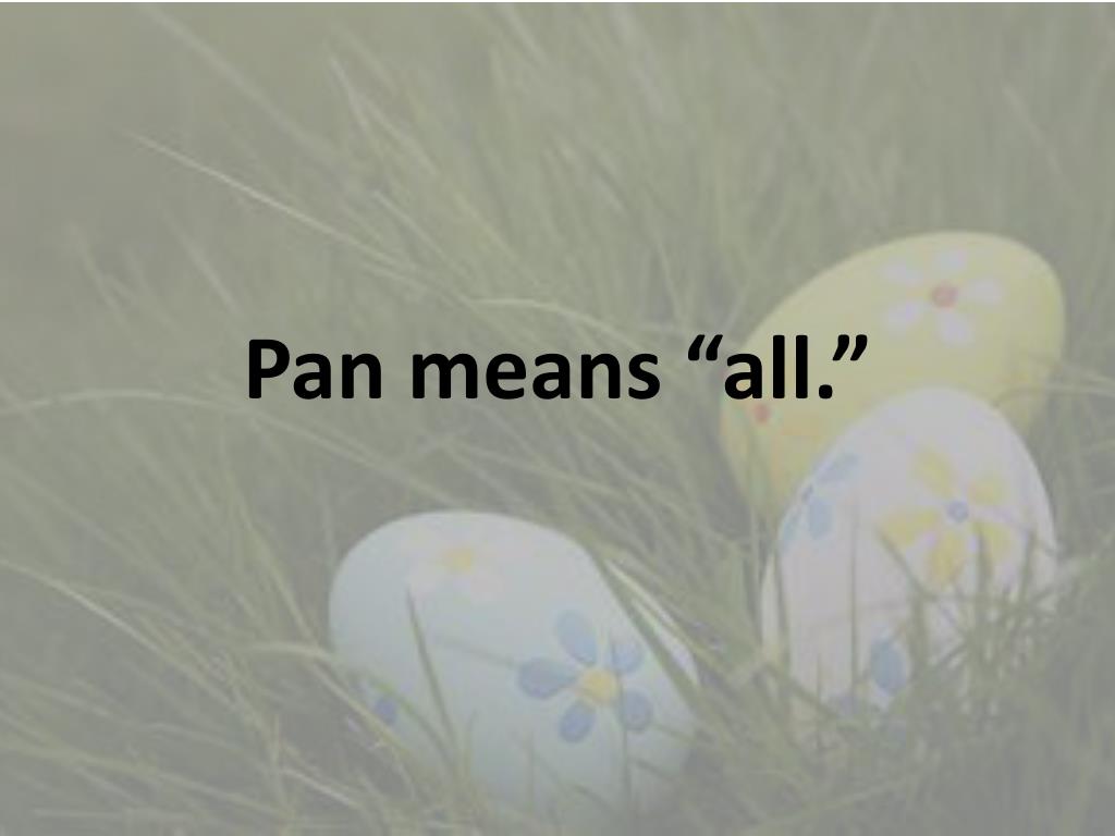 PPT - Lesson 17 Greek Word Parts: Aero, Belli, Pan PowerPoint ...