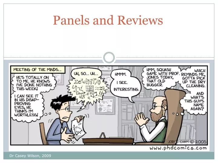 PPT - Panels and Reviews PowerPoint Presentation, free download - ID ...