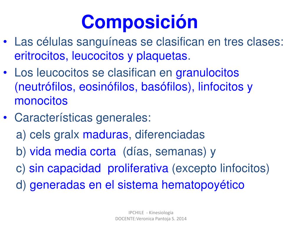 PPT - Sangre Professor : Verónica Pantoja . Lic. MSP. PowerPoint ...