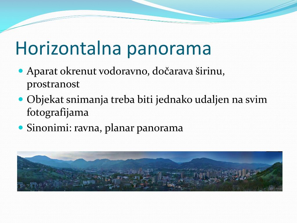 PPT - PANORAMSKA FOTOGRAFIJA PowerPoint Presentation, free download ...