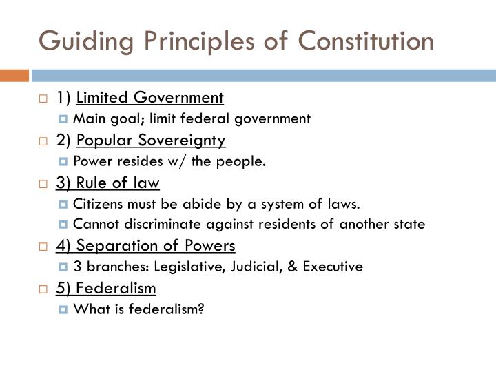 PPT - Chapter 4: U.S. Constitution PowerPoint Presentation - ID:2674710