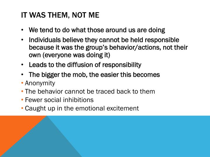 PPT - Mob/herd mentality PowerPoint Presentation - ID:2675633