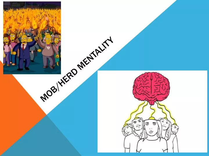 PPT - Mob/herd mentality PowerPoint Presentation, free download - ID:2675633