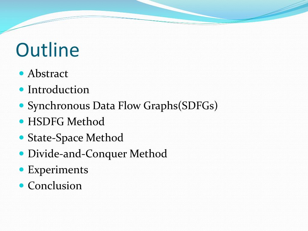 Ppt Parametric Throughput Analysis Of Synchronous Data Flow Graphs Powerpoint Presentation 3863