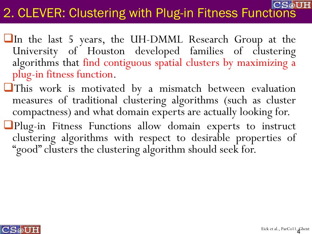 Ppt Design And Evaluation Of Parallel Clever Clustering Algorithm Framework Powerpoint 5348