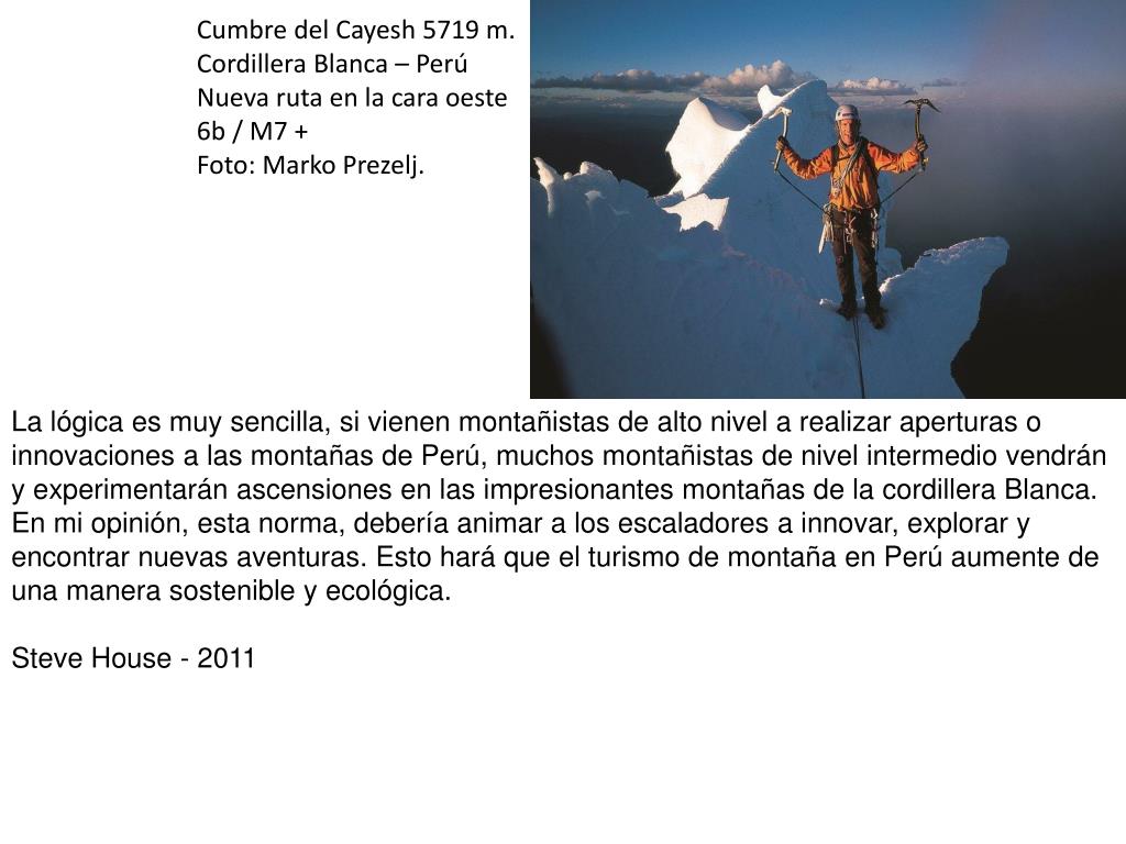 PPT - PARQUE NACIONAL HUASCARAN PERÚ REGLAMENTACIÓN ACTUAL PowerPoint ...