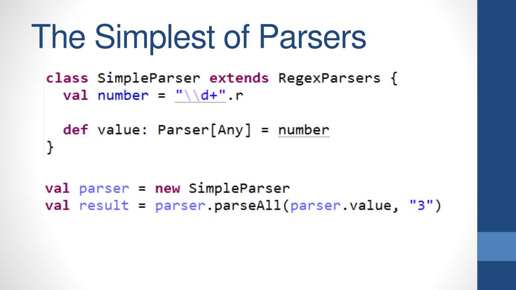 Ppt Developing Small Languages With Scala Parser Combinators Powerpoint Presentation Id2678734