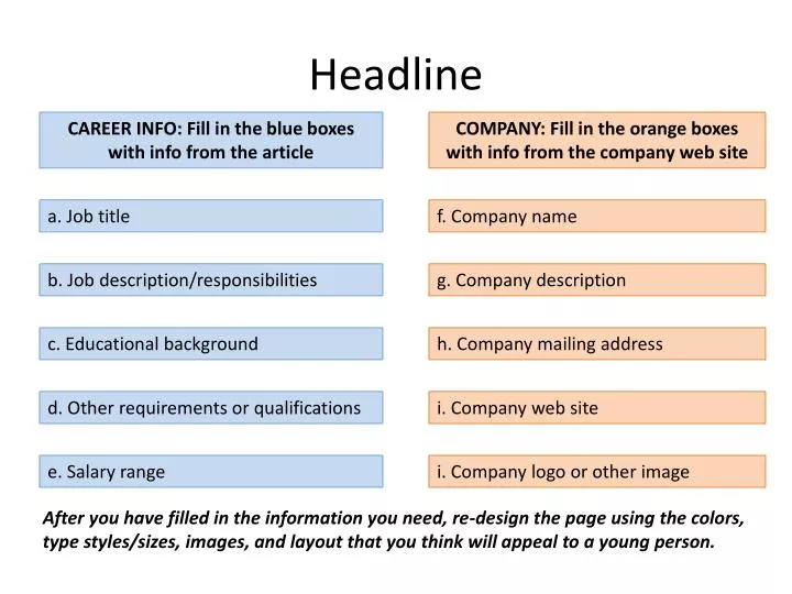 PPT - Headline PowerPoint Presentation, free download - ID:2678789