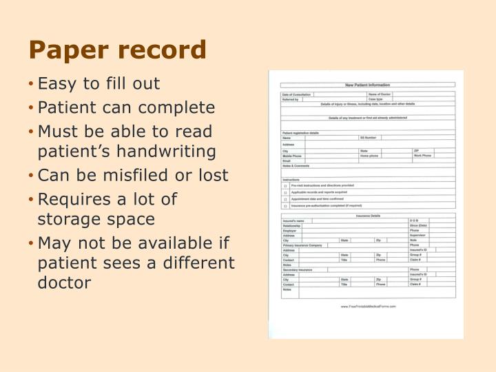 PPT - Electronic Medical Record Systems PowerPoint Presentation - ID ...