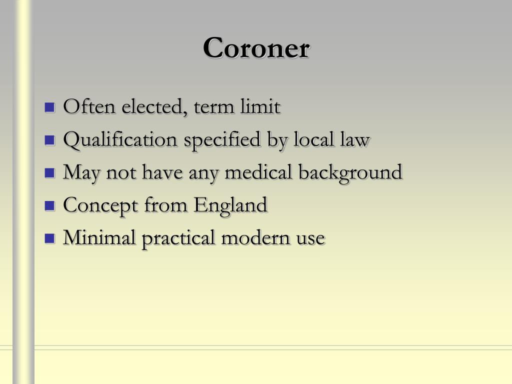 PPT - Forensic Pathology & Death Investigations in Pima County ...