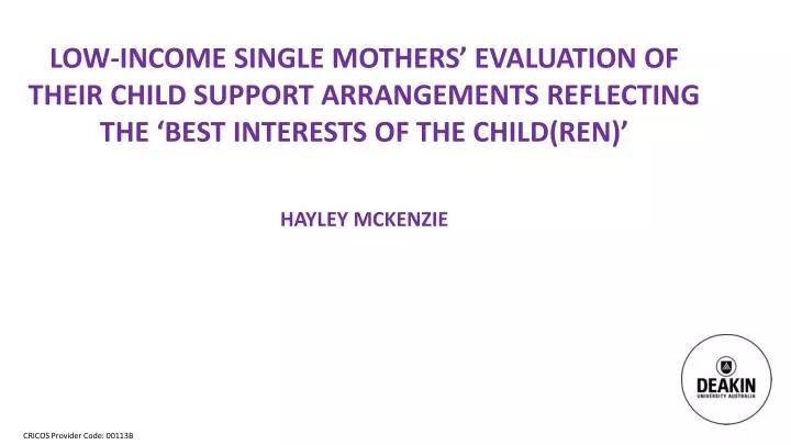 PPT - Single parent families PowerPoint Presentation, free download ...