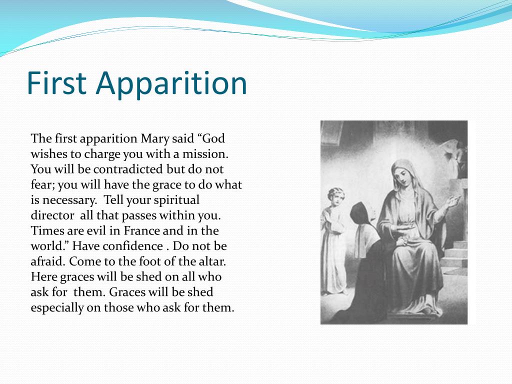 PPT - OUR LADY OF THE MIRACULOUS MEDAL PowerPoint Presentation, free ...