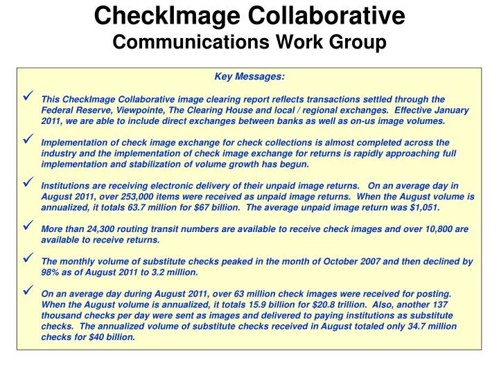 PPT - Key Messages: PowerPoint Presentation, free download - ID:2680321