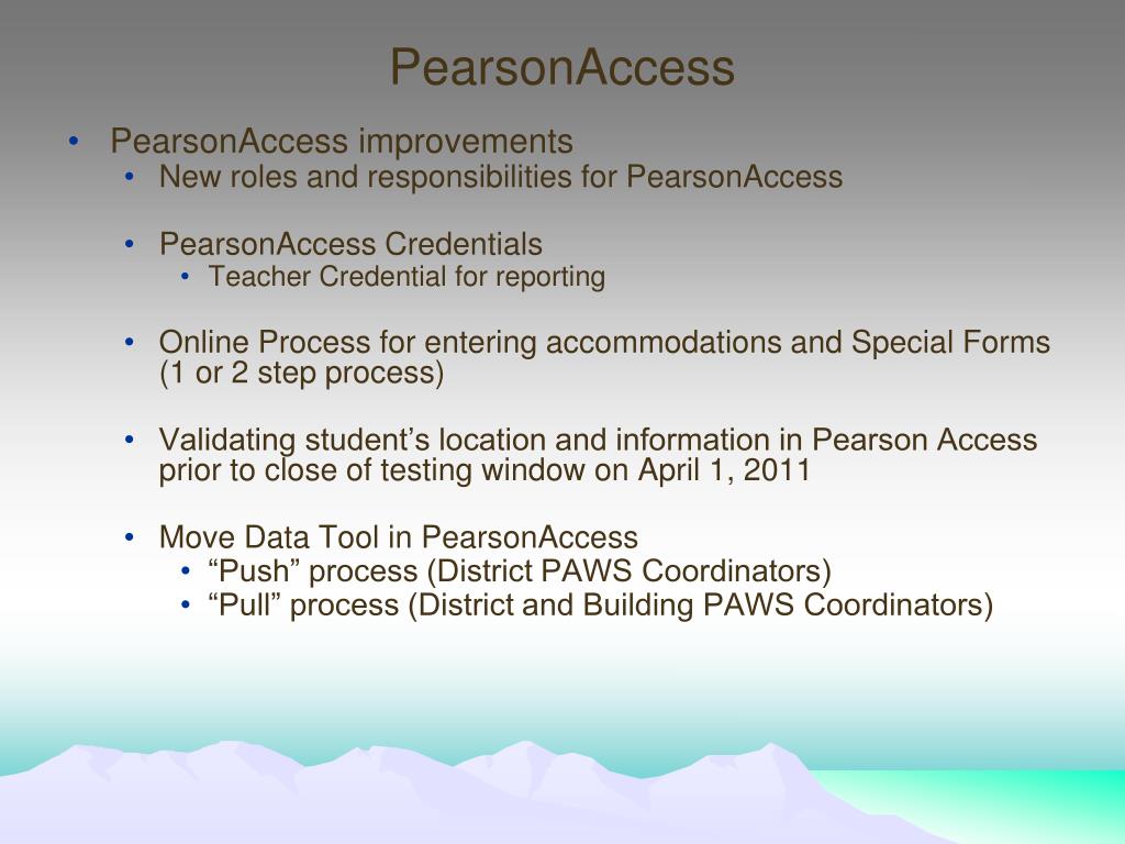 PPT - Proficiency Assessments for Wyoming Students (PAWS) WebEx ...