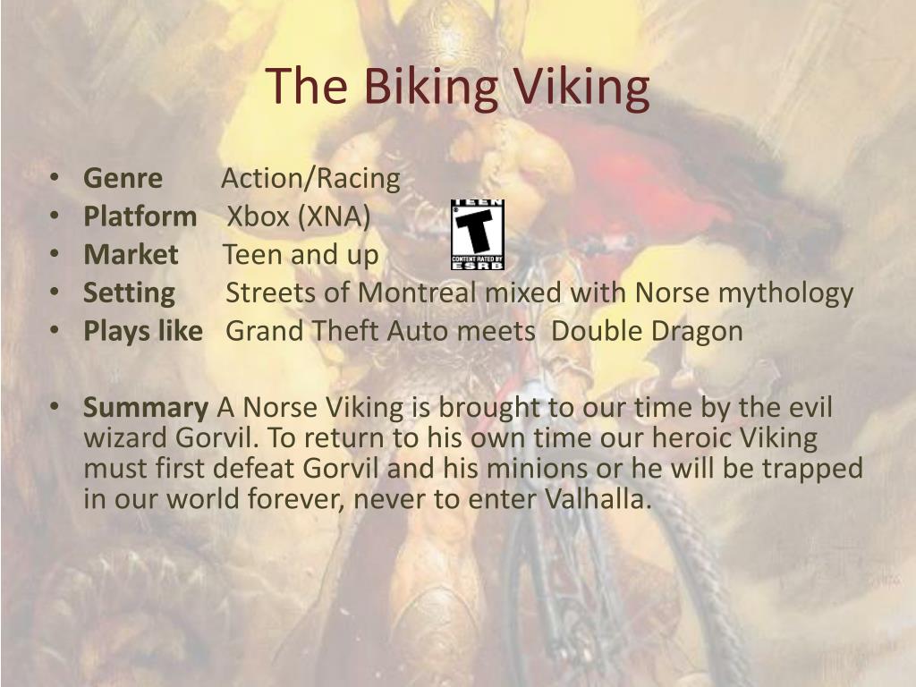 PPT - The Biking Viking Valhalla here I come! PowerPoint Presentation ...
