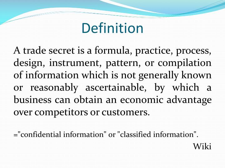 PPT - Trade Secrets PowerPoint Presentation - ID:2681097
