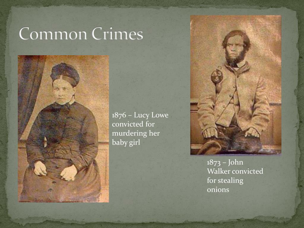 Ppt Victorian Crime Punishment And The Criminal Classes Powerpoint Presentation Id2681110