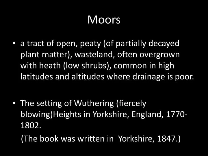 PPT - Moors PowerPoint Presentation, free download - ID:2681528