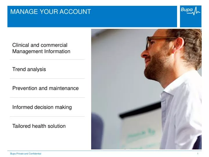 PPT - MANAGE YOUR ACCOUNT PowerPoint Presentation, free download - ID ...