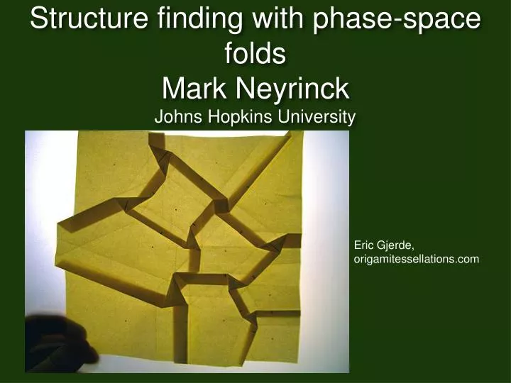 PPT - Eric Gjerde, origamitessellations PowerPoint Presentation, free ...