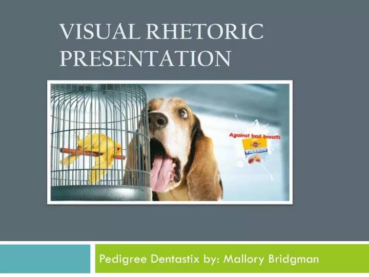 PPT - Visual RHETORIC PRESENTATION PowerPoint Presentation, free ...