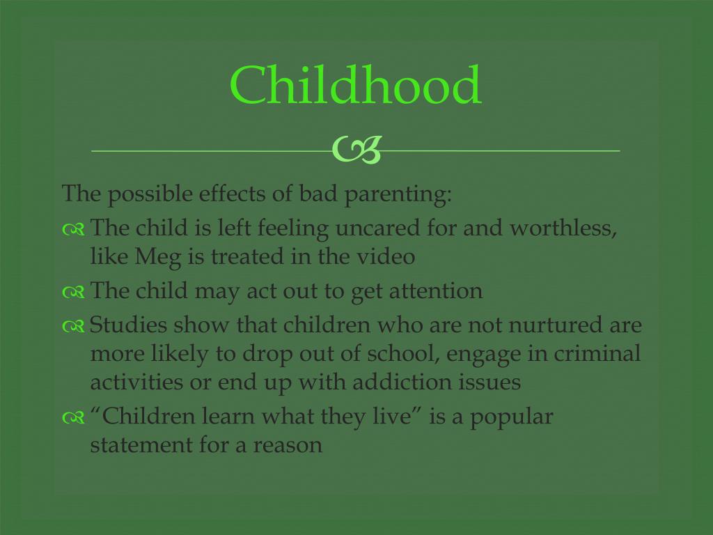 PPT - Families Representation of Childhood PowerPoint Presentation ...