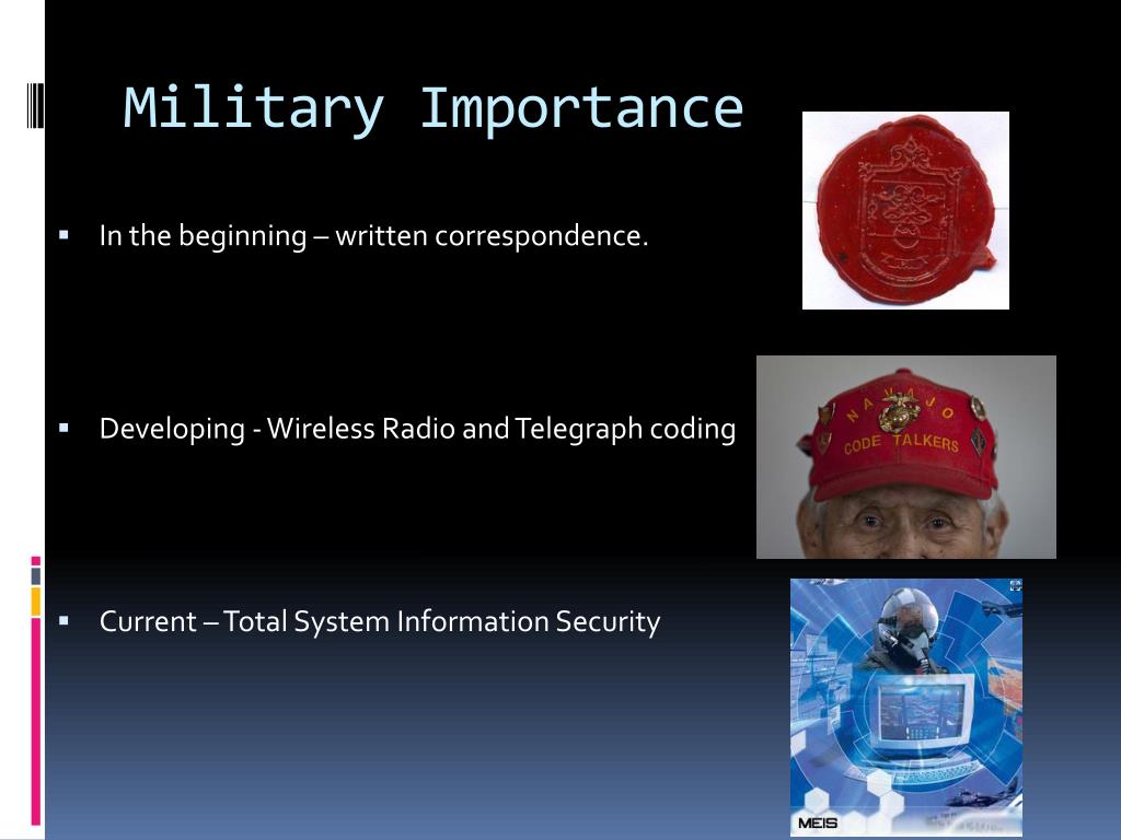 PPT - United States Military Information Security PowerPoint ...
