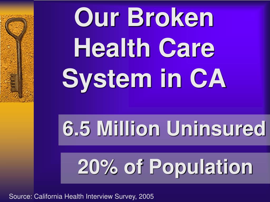 PPT - Outline of Alameda County’s Health Care System for the Medically ...