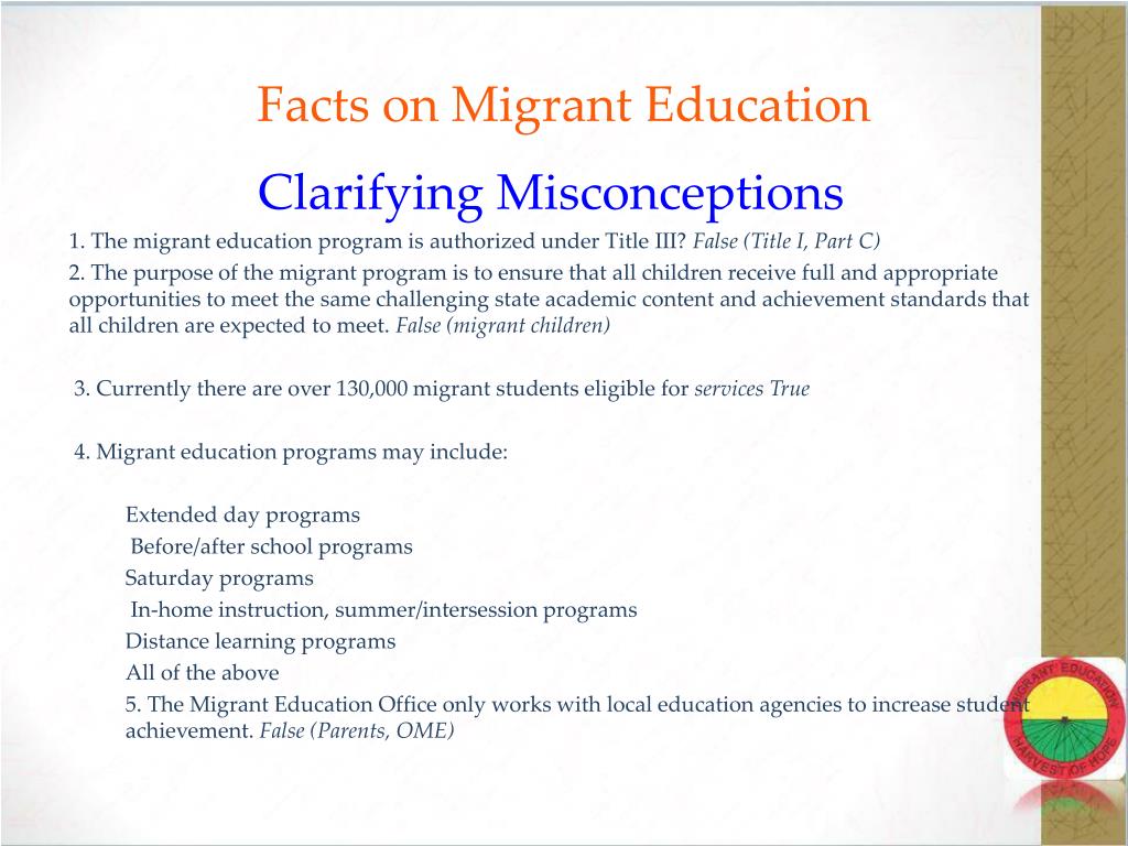 PPT - Flori Centeno Huitt, M.A, Education Programs Consultant, Migrant ...