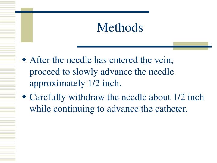 PPT - Peripheral IV insertion PowerPoint Presentation - ID:2683434