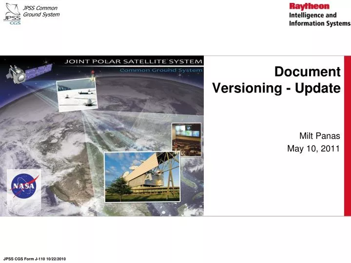 PPT - Document Versioning - Update PowerPoint Presentation, free ...