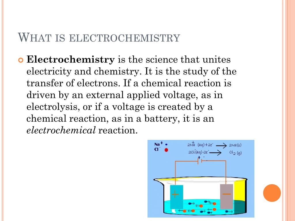 Ppt Electrochemistry Powerpoint Presentation Free Download Id 2683693