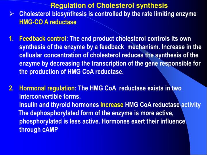 PPT - Cholesterol metabolism: PowerPoint Presentation - ID:2683779