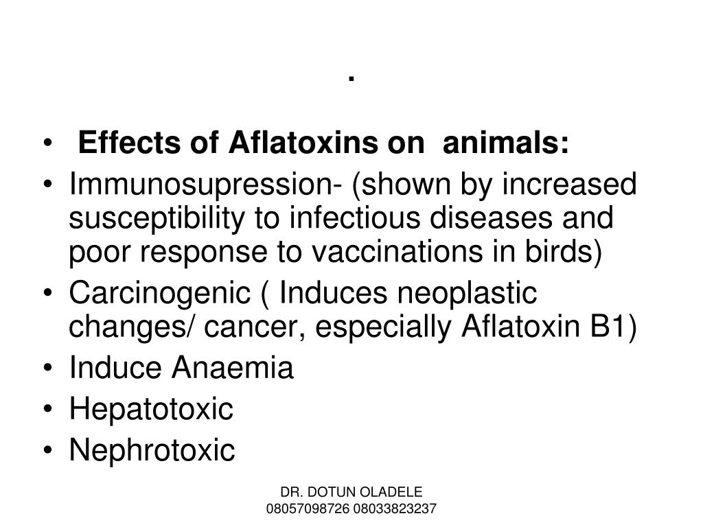 PPT - Aflatoxicosis Management in Livestock and Aquaculture Business ...
