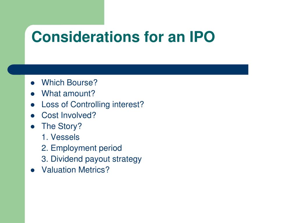PPT - IPO vs Private Equity CS: Sale and Lease Back PowerPoint ...