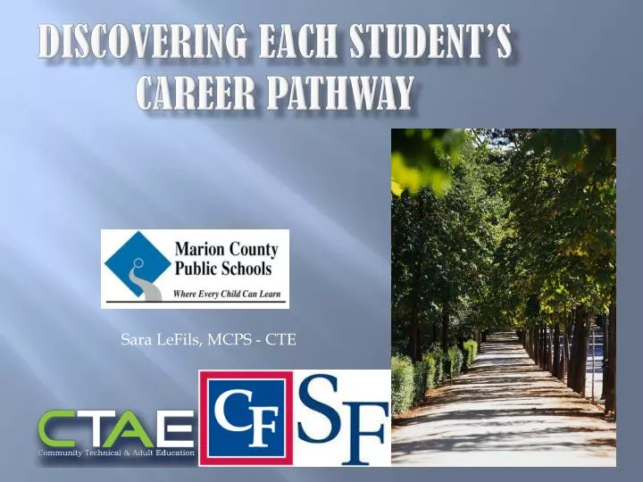 PPT - Discovering each student’s CAREER pathway PowerPoint Presentation ...